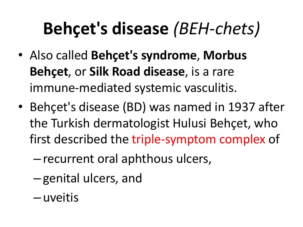 Behcet's Disease