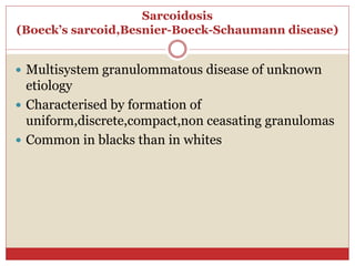 Behcet _s_syndrome_reiter___s_syndrome_and_sarcoidosis | PPTX