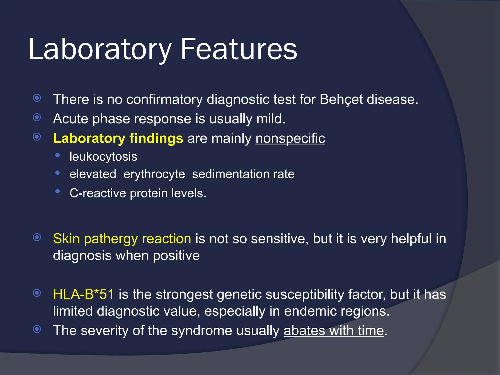 Behcet's syndrome for medical student revised | PPTX | Digestive Disorders | Diseases and Conditions