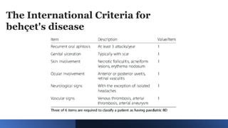Behçet disease.pptx