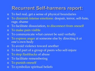 Day 2 | CME- Trauma Symposium | Beh health issues to self inflicted ...