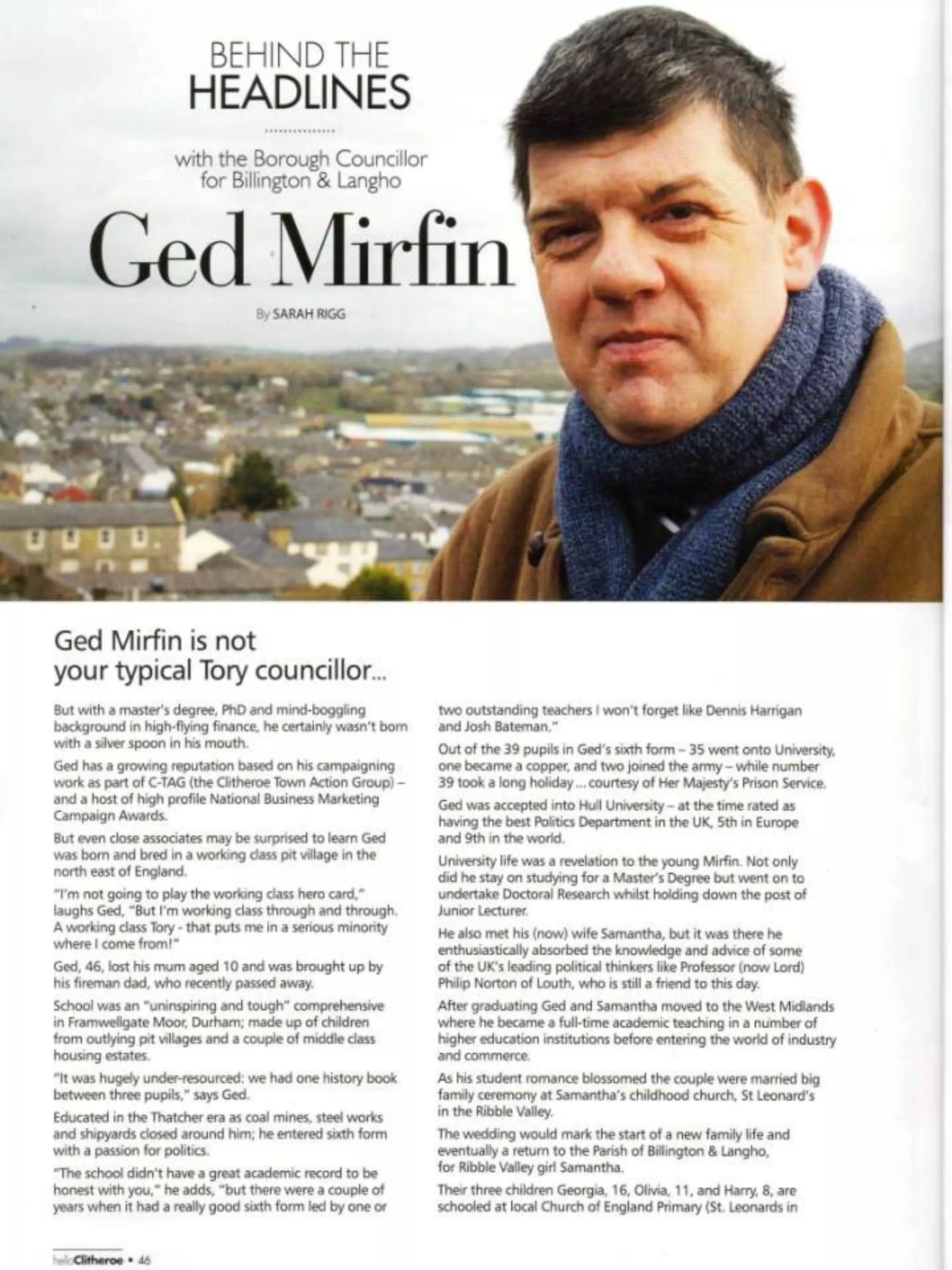 Behind the headlines ged mirfin | PPTX
