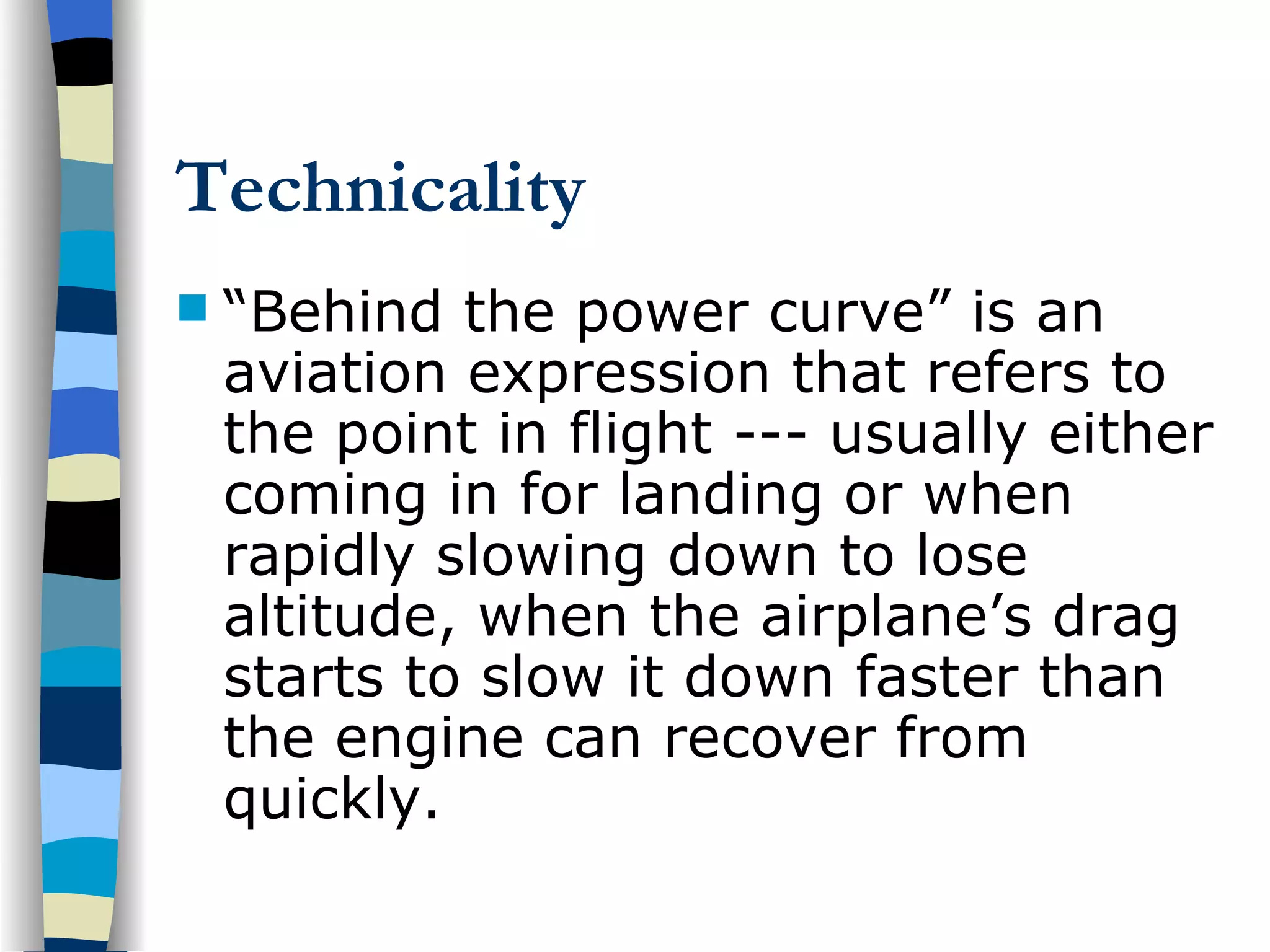 Behind the power curve | PPT