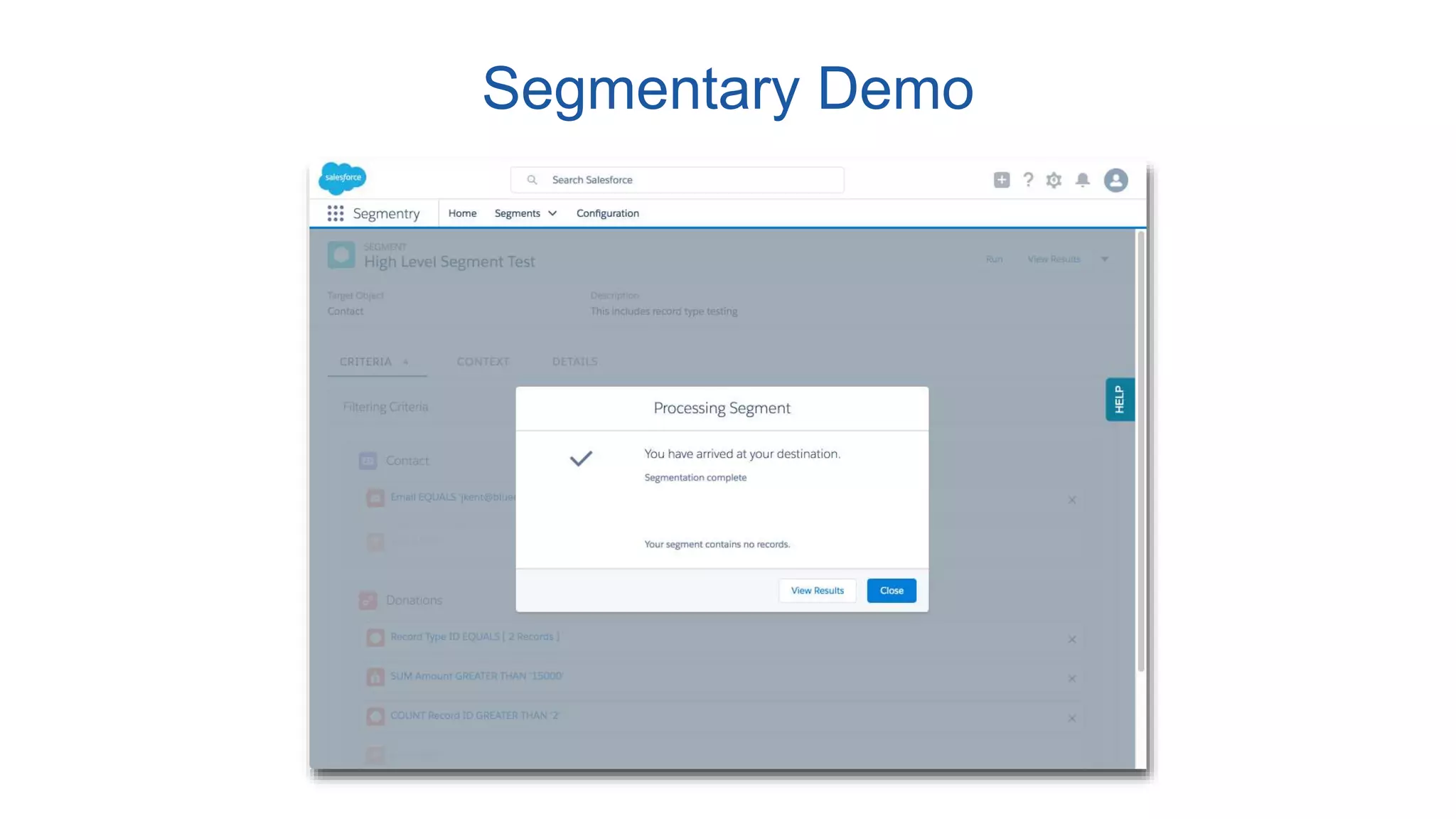 Segmentry Developing For Salesforce Lightning And Classic Using