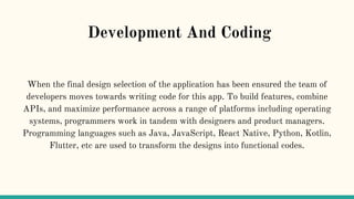 Behind the Scenes: The Making of a Successful Mobile App | PPT