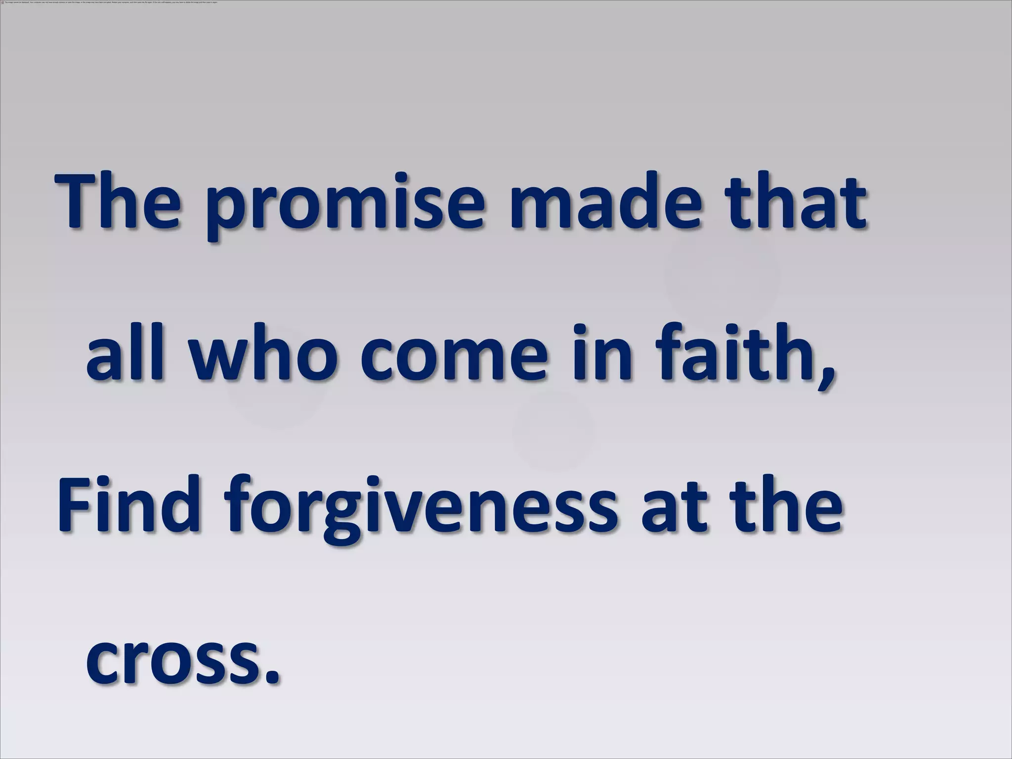Behold the Lamb (the communion hymn) | PPTX