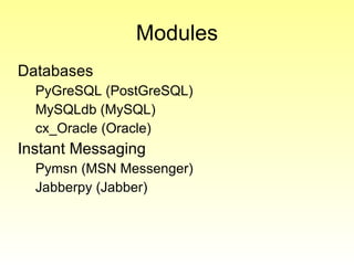 Behold the Power of Python | ODP