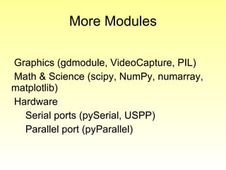 Behold the Power of Python | ODP