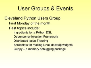 Behold the Power of Python | ODP