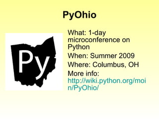 Behold the Power of Python | ODP