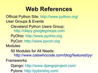 Behold the Power of Python | ODP