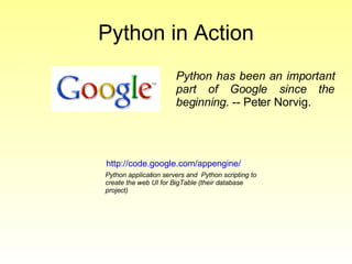 Behold the Power of Python | ODP