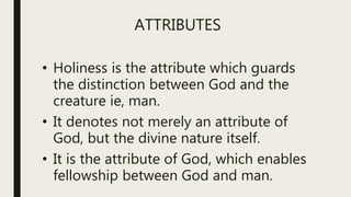 Be Holy | PPTX