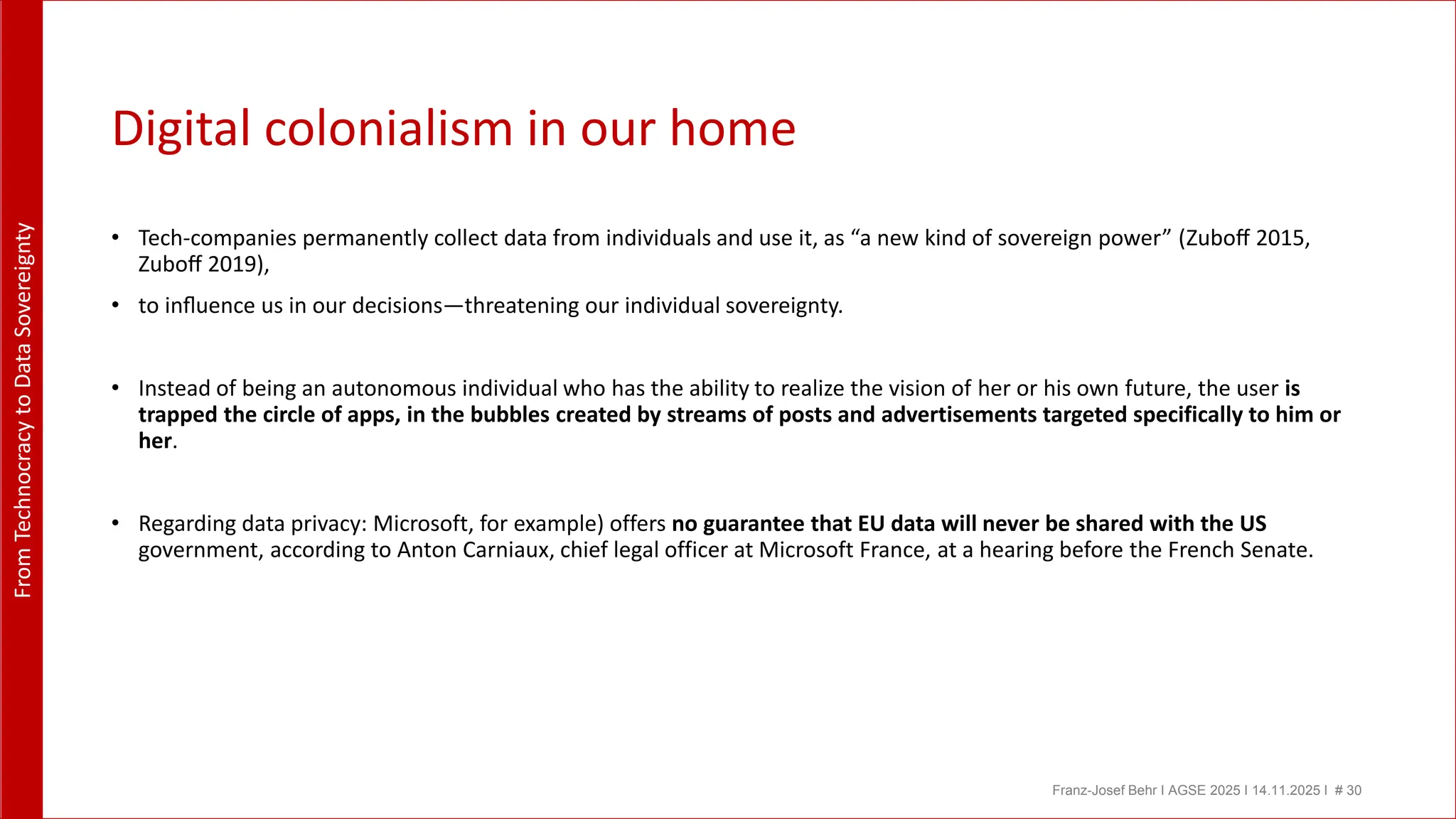 From Technocracy to Data Sovereignty, Open Data and Geospatial ...