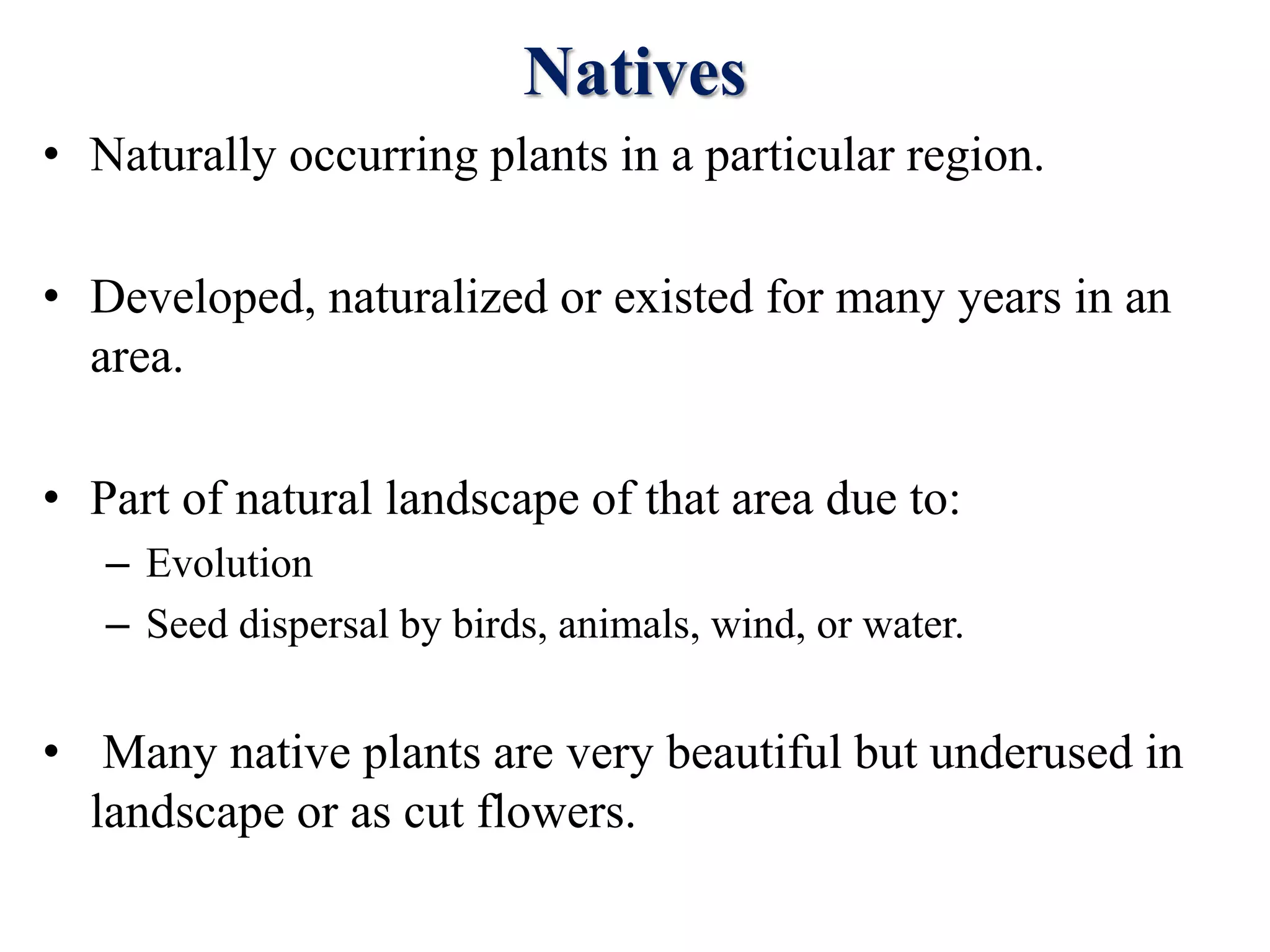 Native Plants of Pakistan | PPTX