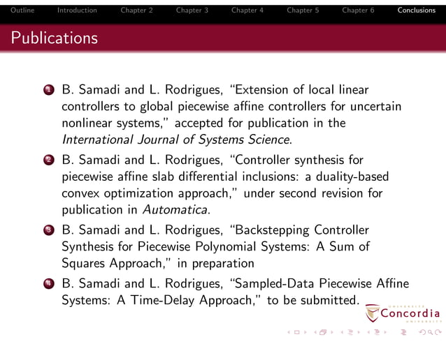 Stability Analysis and Controller Synthesis for a Class of Piecewise Smooth Systems | PPT