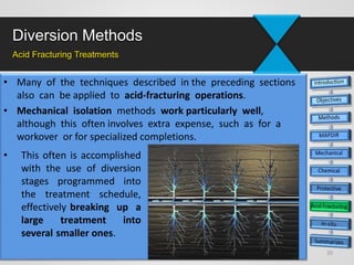 Acid Placement and Diversion | PPTX