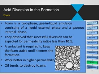 Acid Placement and Diversion | PPTX