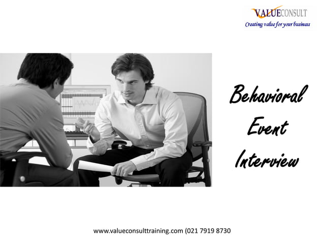 Behavioral Event Interview | PDF