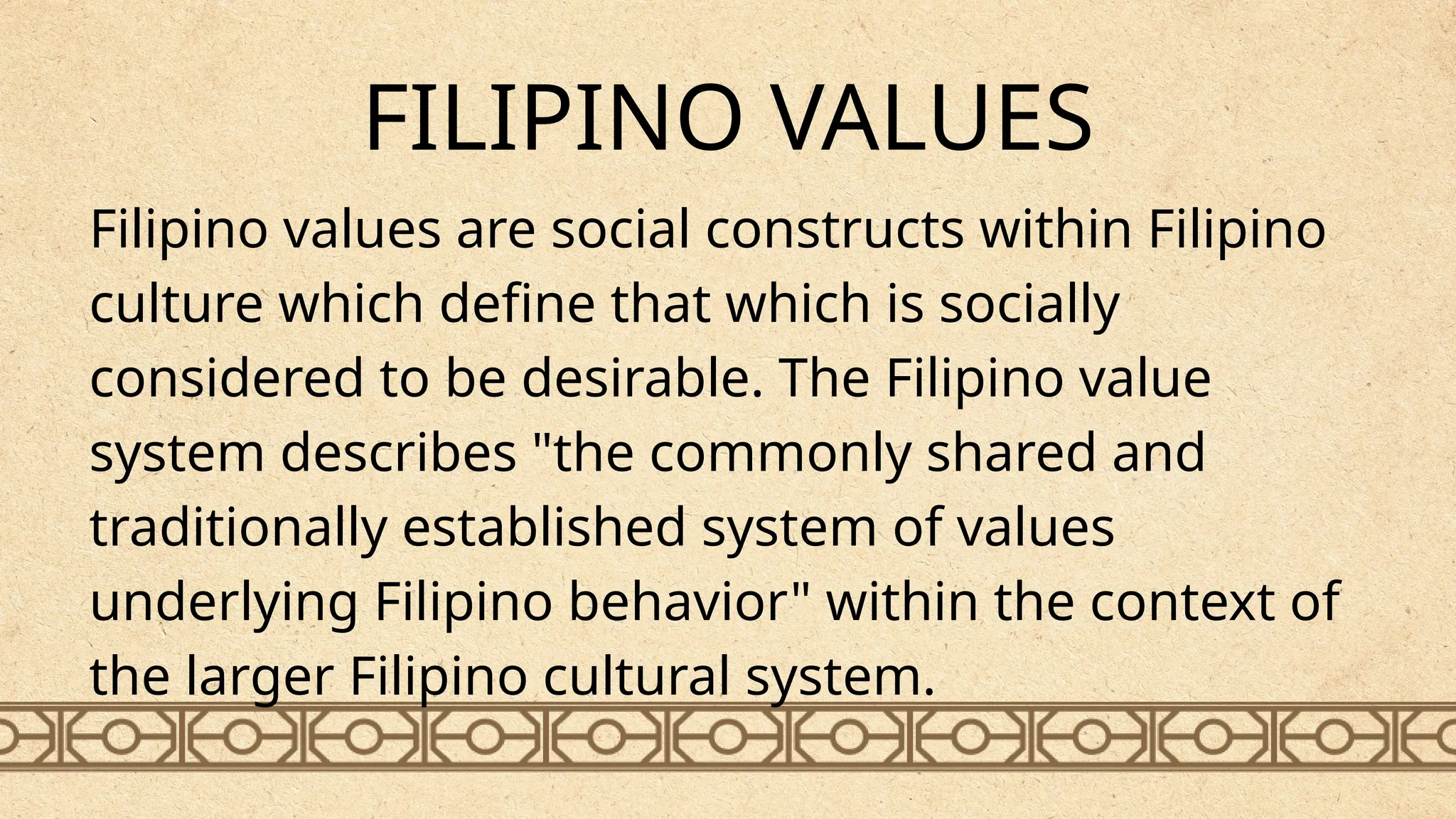 Good Manners or Etiquette Meaning of Values Filipino Values (Ethics) | PPTX