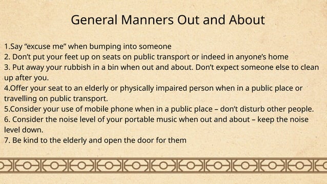 Good Manners or Etiquette Meaning of Values Filipino Values (Ethics) | PPTX
