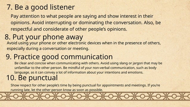 Good Manners or Etiquette Meaning of Values Filipino Values (Ethics) | PPTX