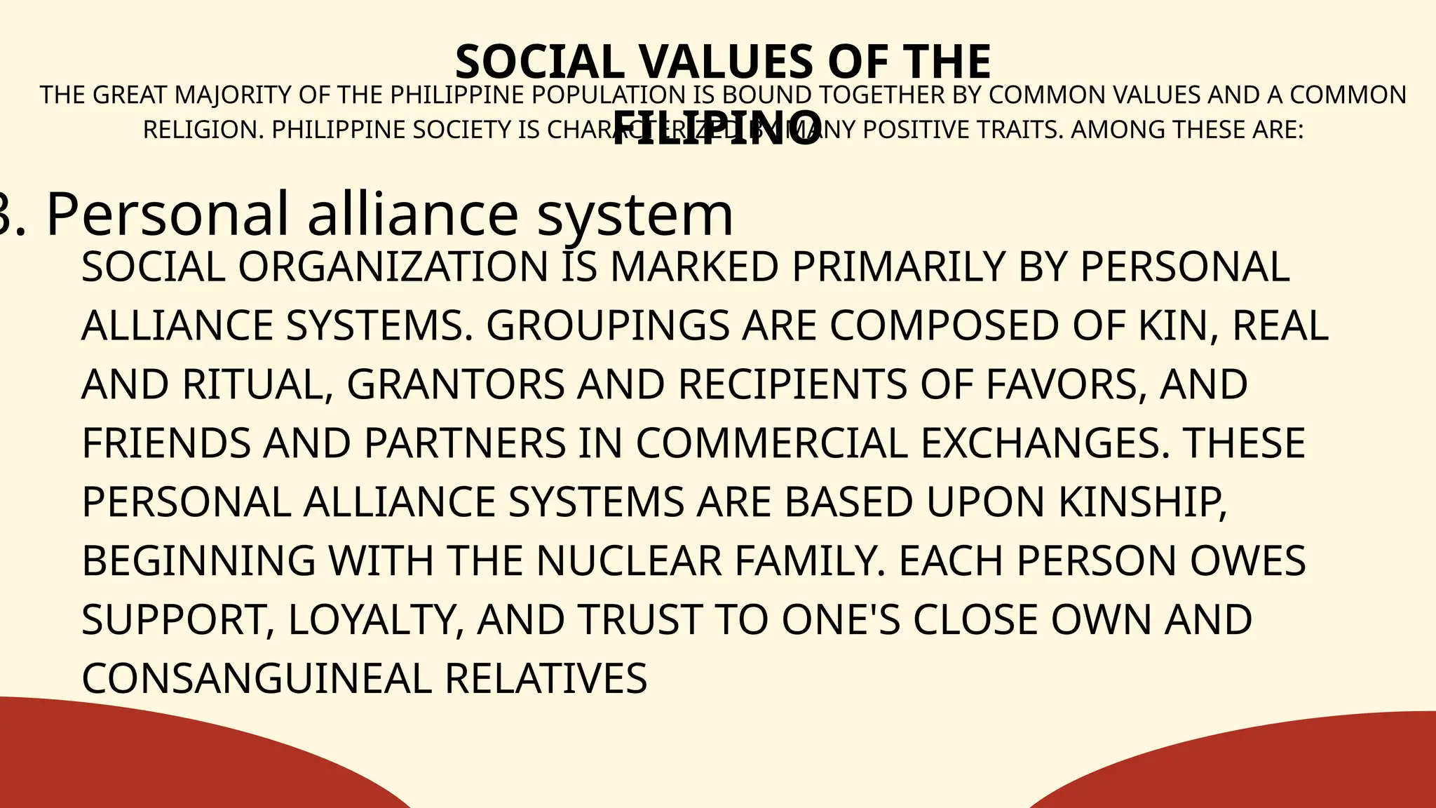 Characteristics of Filipino Culture,family values,social values, and ...