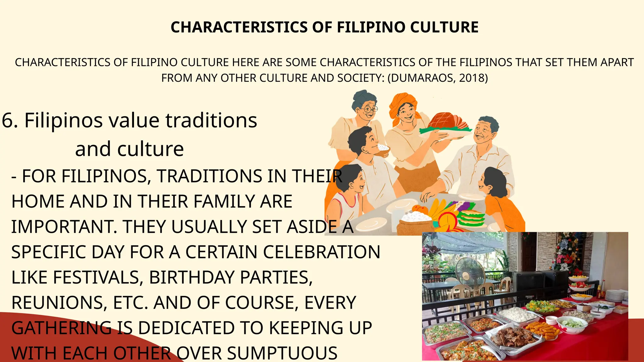 Characteristics of Filipino Culture,family values,social values, and ...