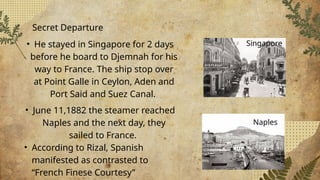 Rizal in Spain of the Life and Works of Rizal | PPT