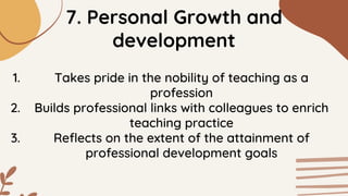 The Teacher in the Classroom and community | PDF