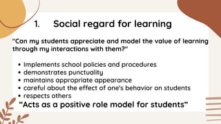 The Teacher in the Classroom and community | PDF