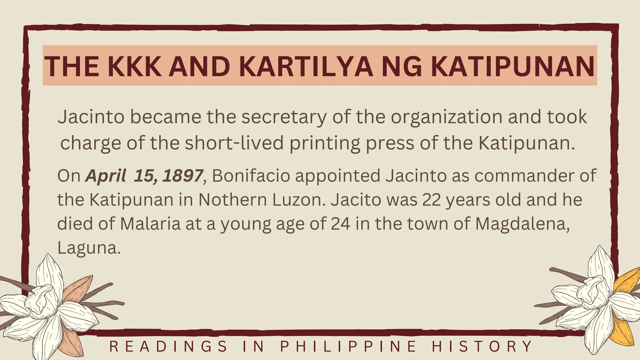 THE KKK AND KARTILYA NG KATIPUNAN PRESENTATION | PDF