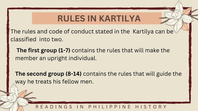 THE KKK AND KARTILYA NG KATIPUNAN PRESENTATION | PDF | Religion & Spirituality