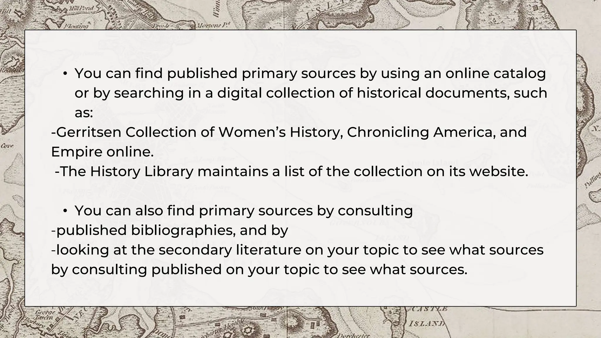Primary and Secondary Sources in World History | PPTX