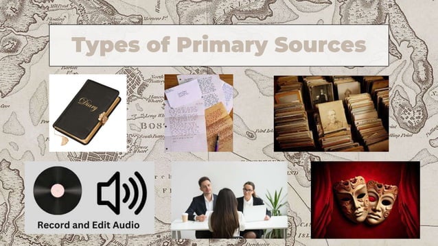 Primary and Secondary Sources in World History | PPTX