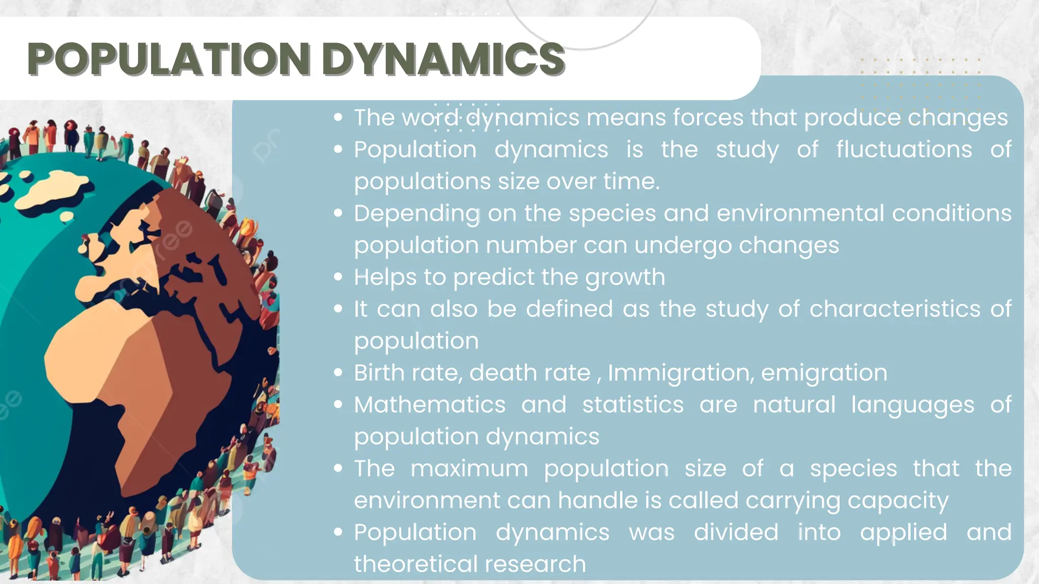 Population dynamics of India and kerala | PDF