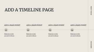Beige and Black Simple & Modern Project Timeline Presentation.pptx ...