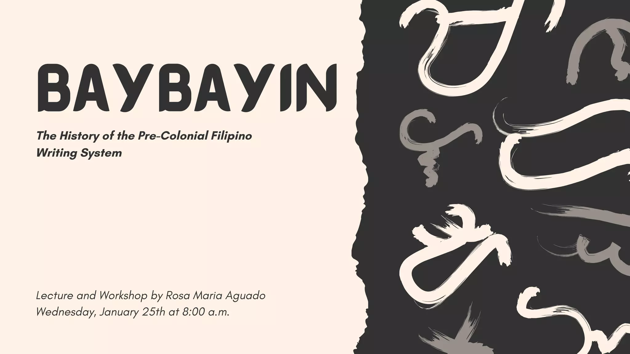 Beige and Dark Gray Simple History and Writing Baybayin Presentation.pdf