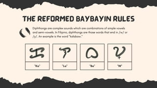 Beige and Dark Gray Simple History and Writing Baybayin Presentation.pdf