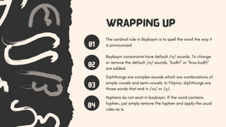 Beige and Dark Gray Simple History and Writing Baybayin Presentation.pdf