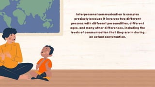 Beige Blue Red Modern English Oral Communication Interpersonal ...