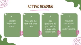 how to read a textbook effectively | PDF