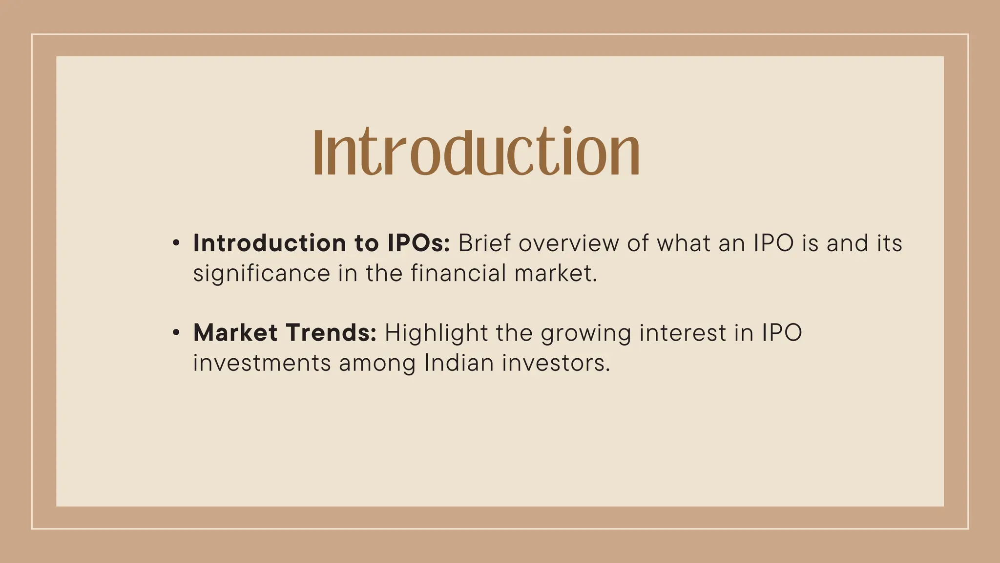 Unveiling the Upcoming IPO Boom in India | PPT