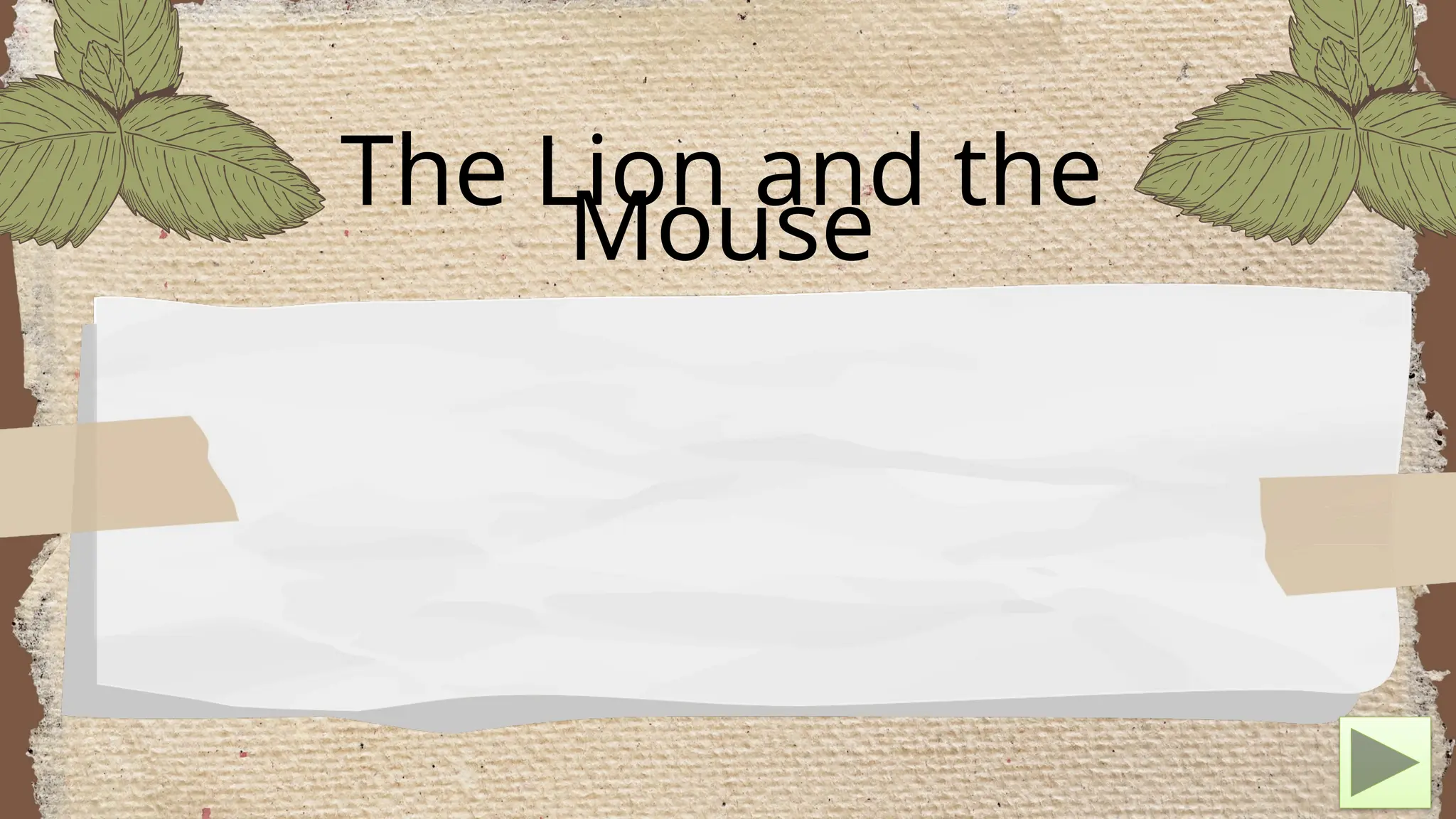 Aesop Fable's PowerPoint presentation.pptx