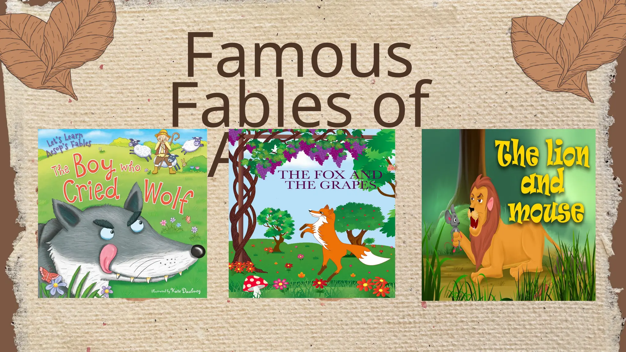 Aesop Fable's PowerPoint presentation.pptx