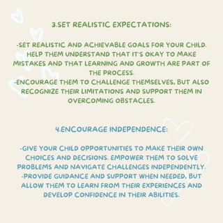 "Ways to Build a healthy relationship with my child.” | PDF