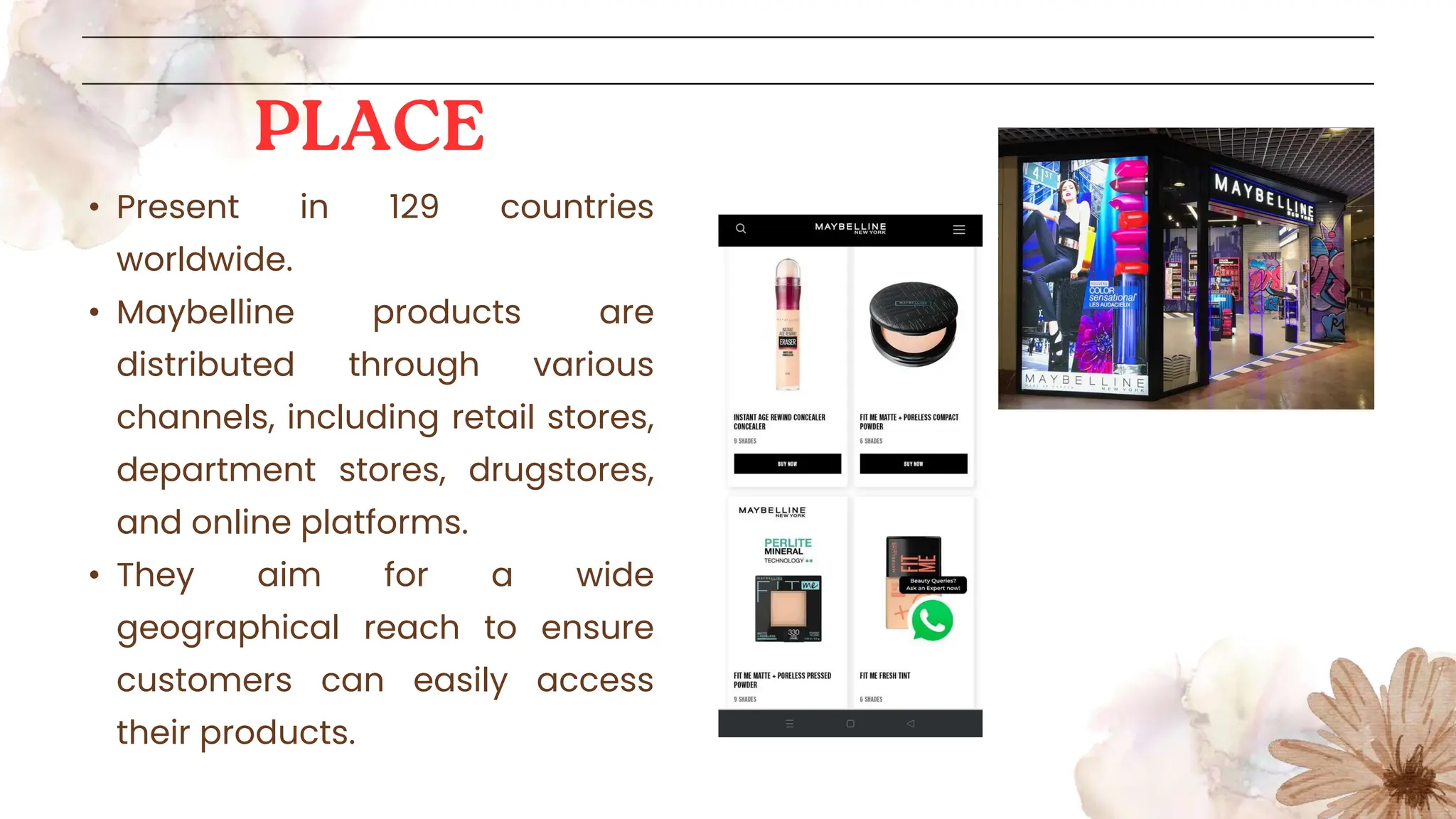 Maybelline New York Marketing Presentation | PPTX