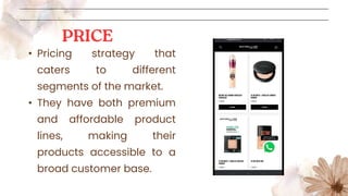 Maybelline New York Marketing Presentation | PPTX