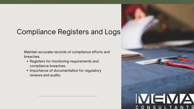 Comprehensive Guide to Regulatory Compliance Documentation | PPT