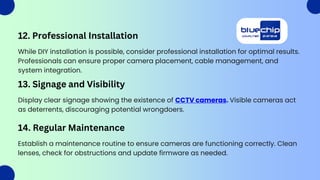 CCTV Cameras Installation Tips for Businesses: Protecting Your Assets ...